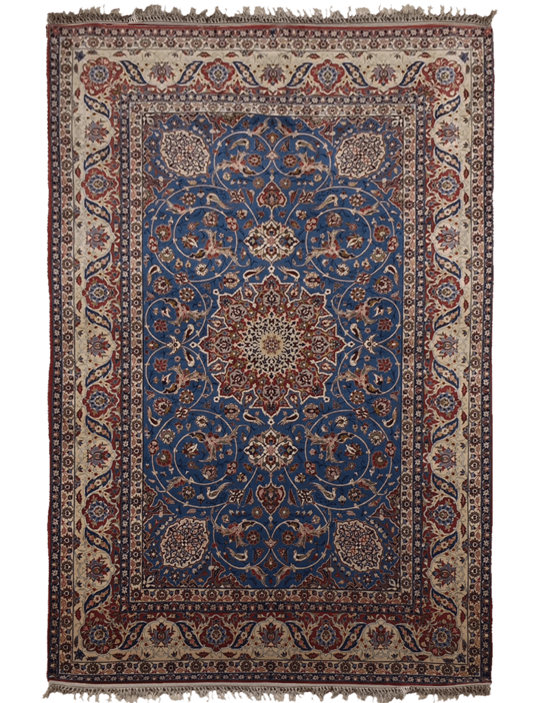 Massoumeh | Parsa Collection by Sahrai | Red Blue Persian Rug